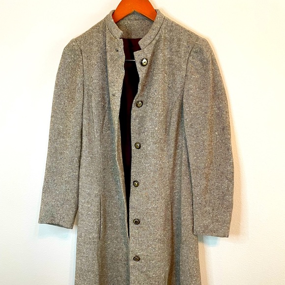 Doncaster | Jackets & Coats | Doncaster Tweed Custom Cut Vintage Long ...